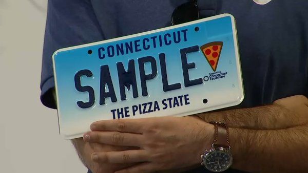 Connecticut pizza state license plate now available – NBC Connecticut