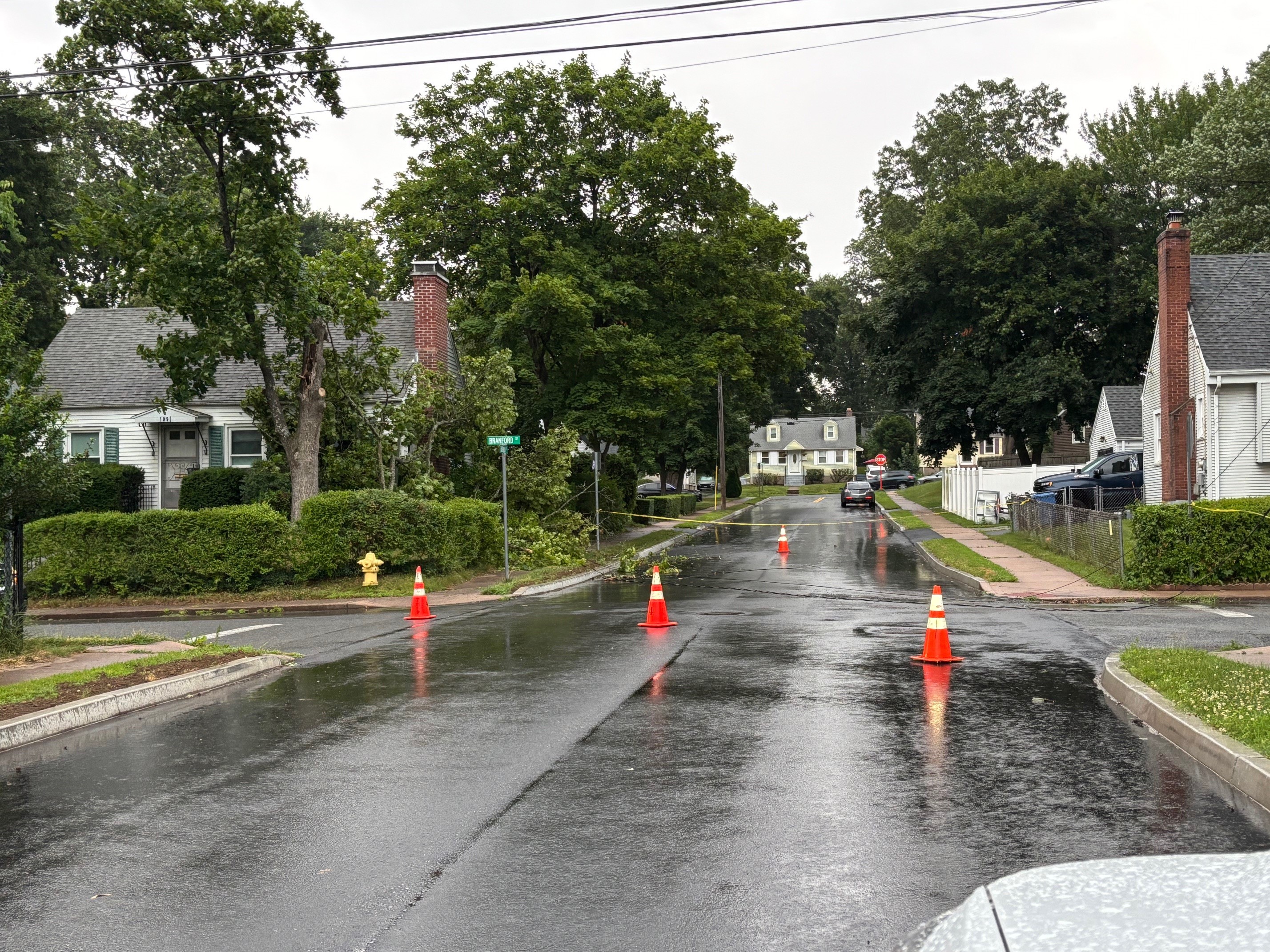 Storms bring down trees and power lines across Connecticut – NBC ...