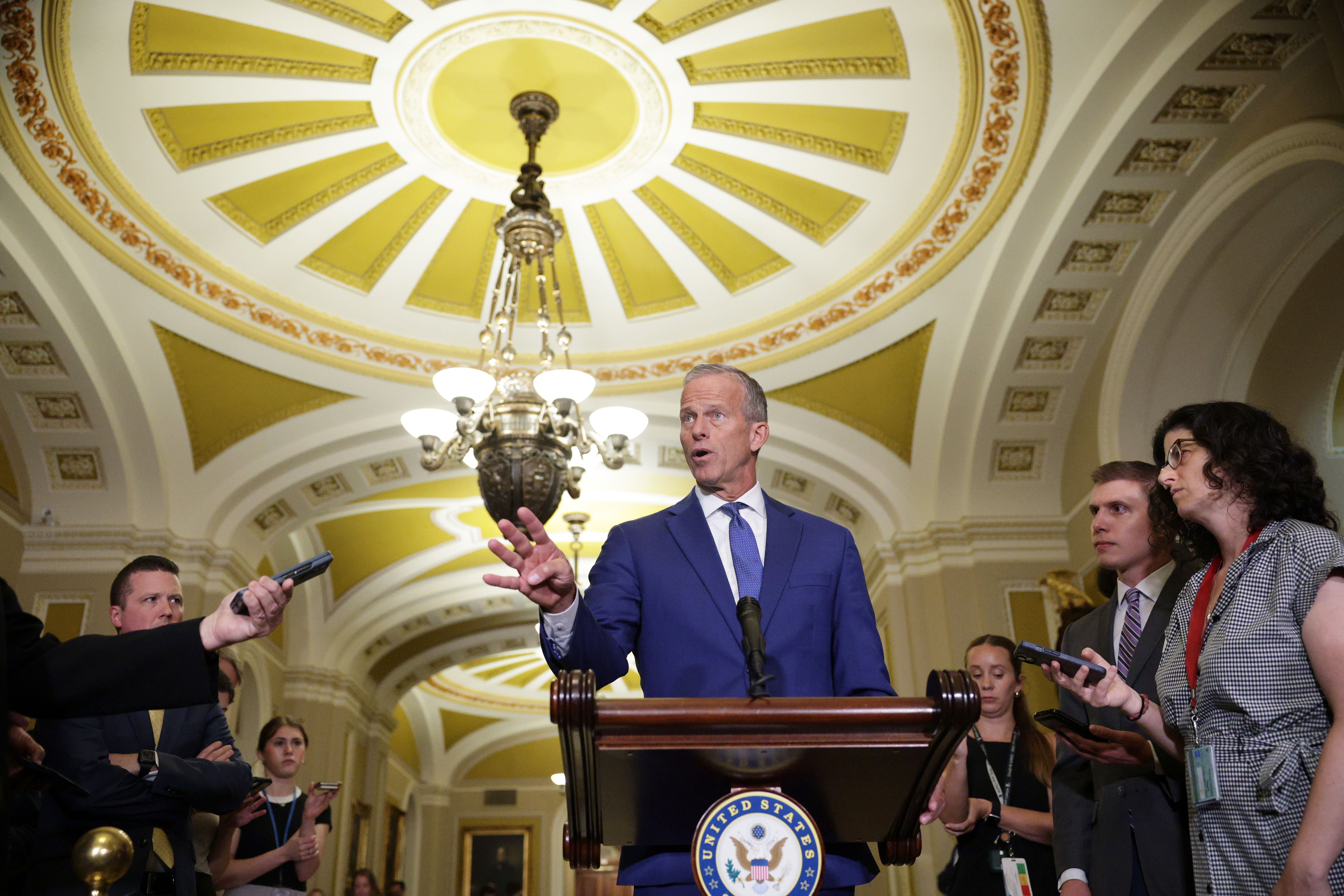 Senate advances Trump’s request for $9 billion in spending cuts – NBC ...