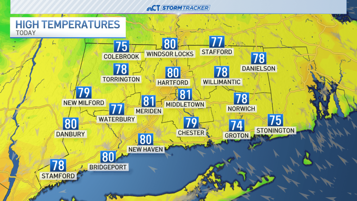 Highs near 80 and no humidity Tuesday; heat advisory for later this ...