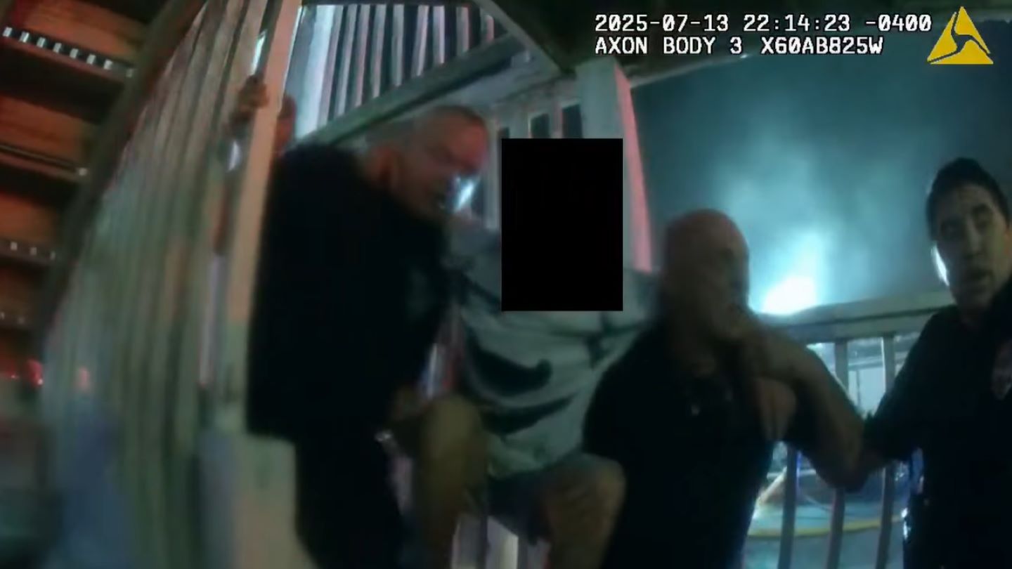 New Fall River, MA police video shows heroic rescues amid fire – NBC ...