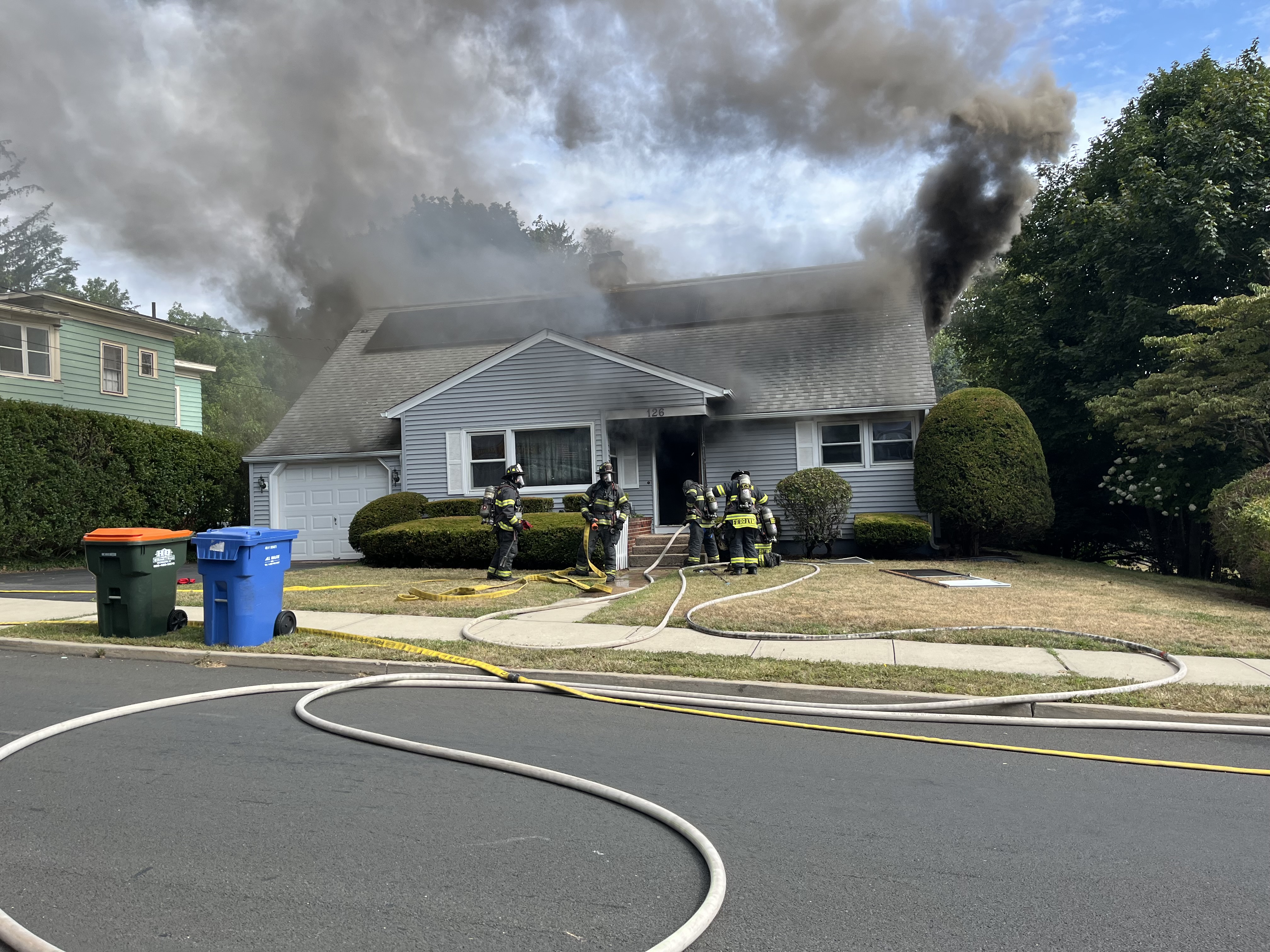 Bystanders rescue woman from burning house in Meriden – NBC Connecticut