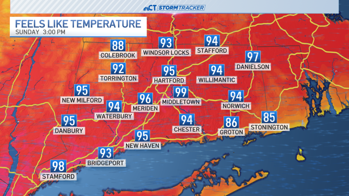 Warm weekend with slight rain chances before a cool down – NBC Connecticut