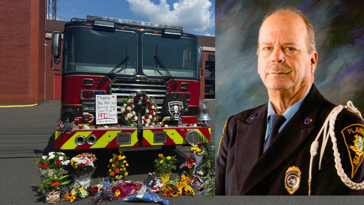 Wake for firefighter who died in line of duty in Plainville held Friday ...