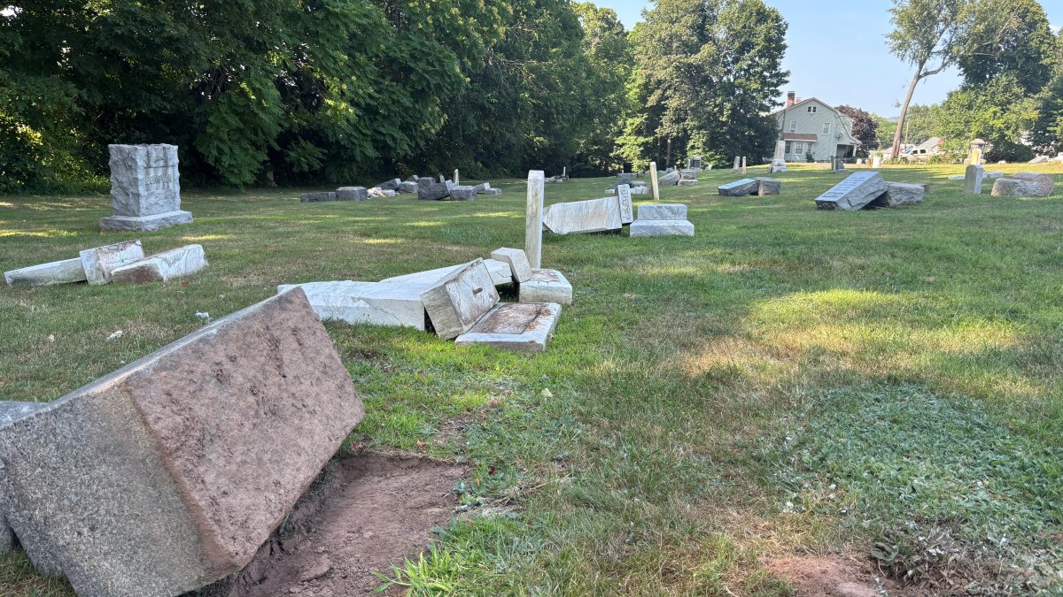 Dozens of headstones and monuments damaged at St. Patrick’s Cemetery in ...