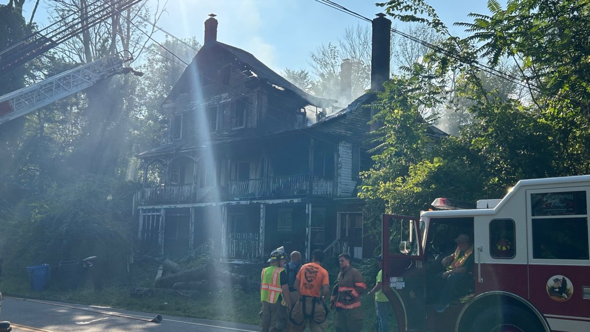 Woman taken to hospital with serious injuries after fire in Killingly ...