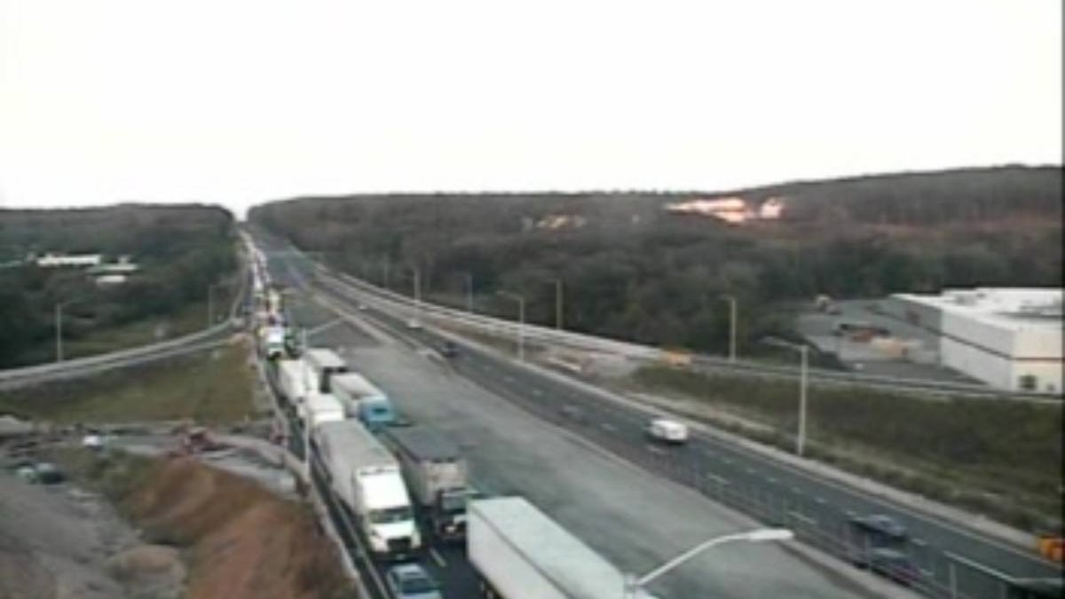 Truck fire closed I-95 North in East Lyme for hours – NBC Connecticut