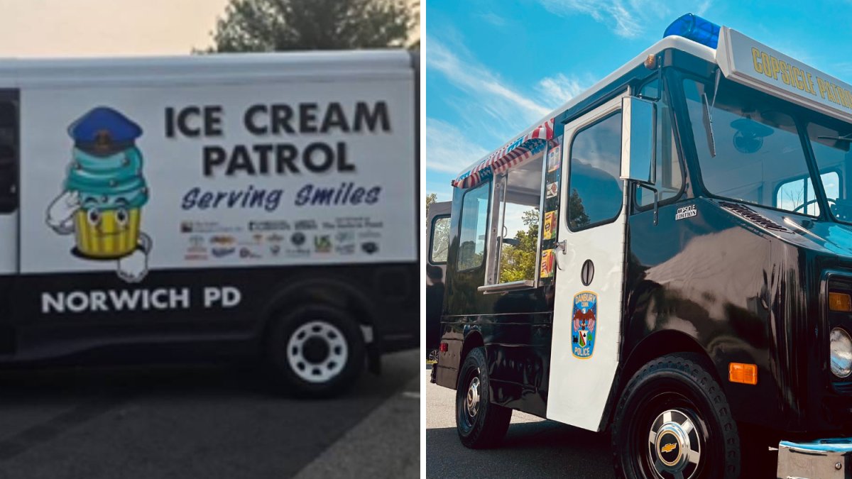 Norwich, Danbury police departments connect with community through ice ...