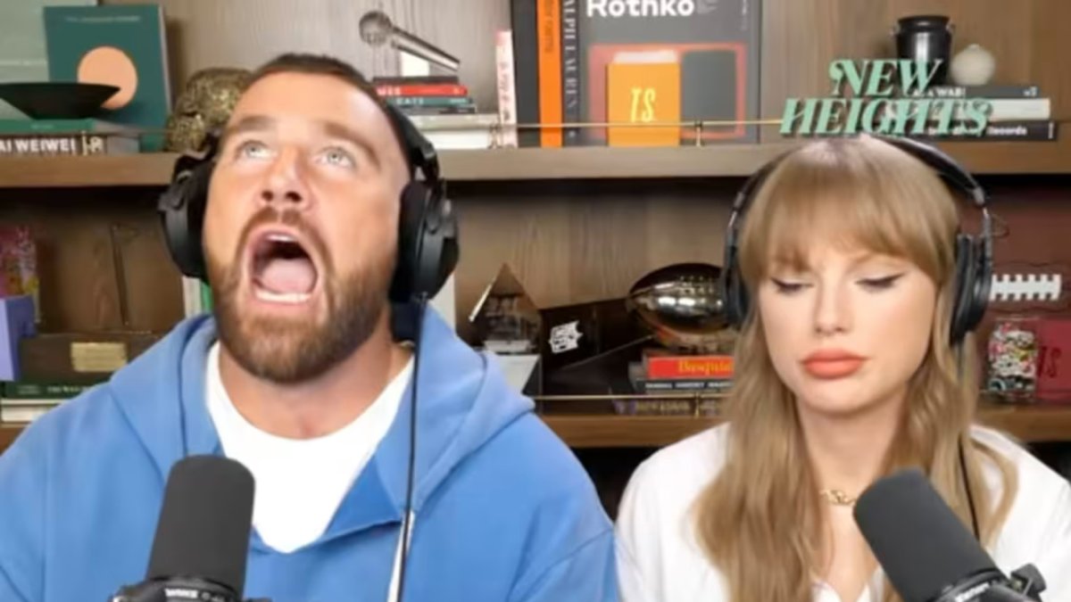 Taylor Swift joins Kelces for vocal exercises ahead of episode – NBC ...