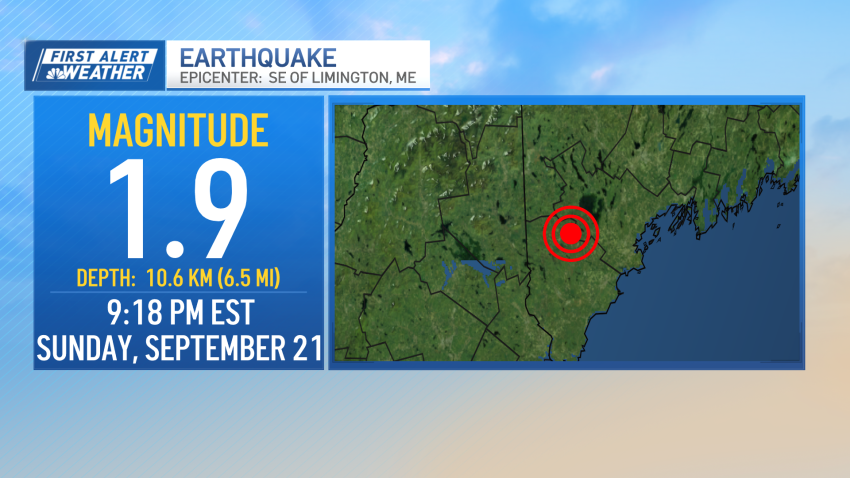 Earthquake in Maine: 1.9 quake near Lake Arrowhead – NBC Connecticut