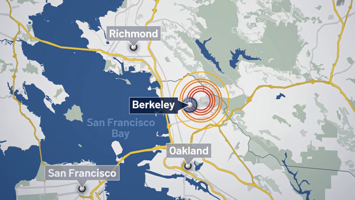 4.3 magnitude earthquake strikes Berkeley early Monday morning – NBC ...