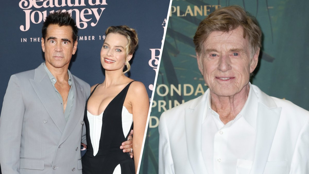 Margot Robbie and Colin Farrell react to Robert Redford’s death – NBC ...