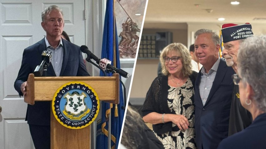 Governor Ned Lamont signs Hero Act into law at the VFW in East Hampton ...
