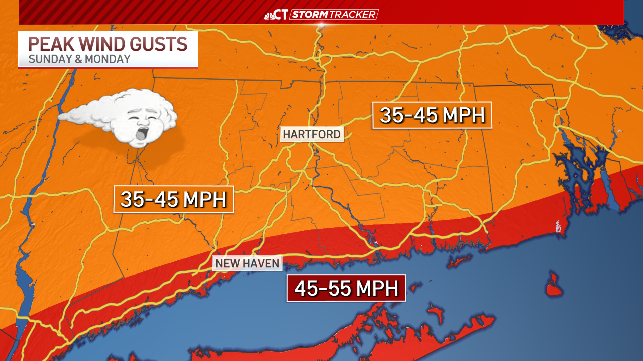 Connecticut to feel impacts from nor’easter Sunday, Monday and Tuesday ...