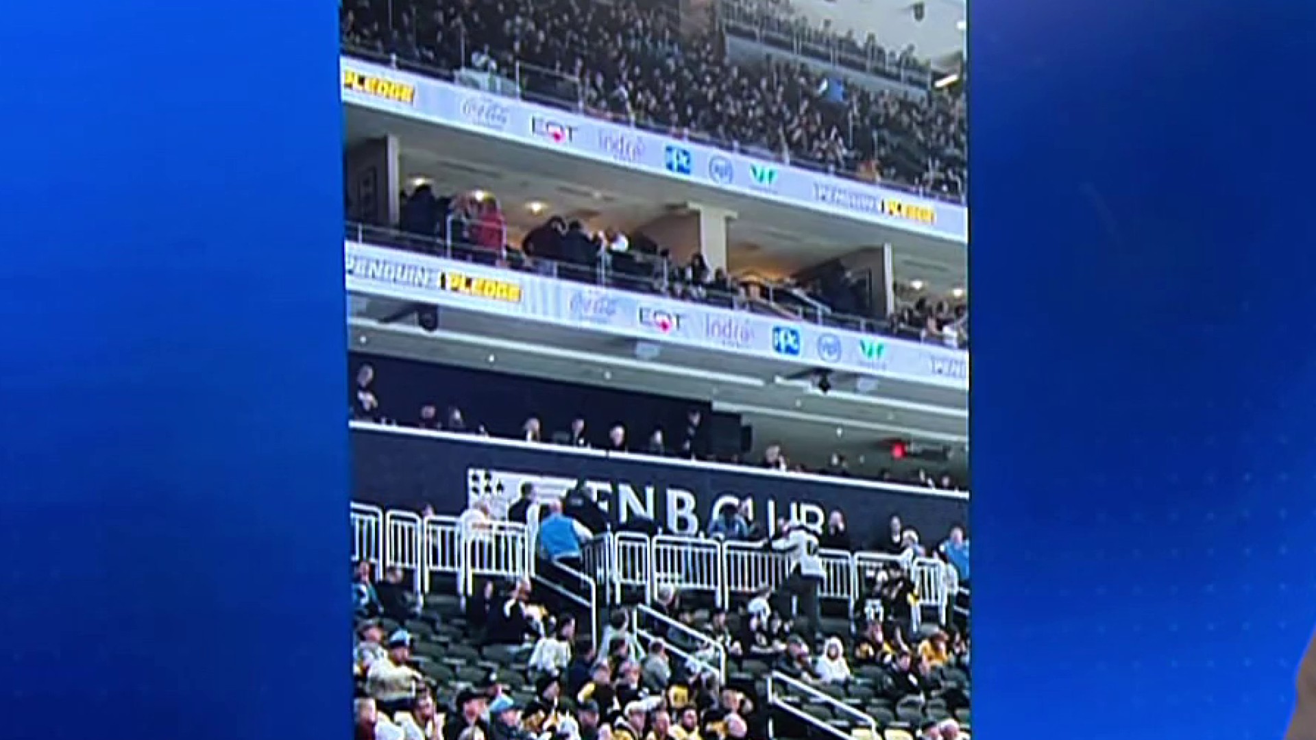 Fan at Penguins game falls from upper concourse – NBC Connecticut