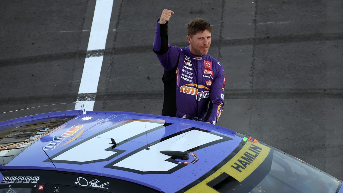 Denny Hamlin charges to emotional 60th Cup win at Las Vegas – NBC ...