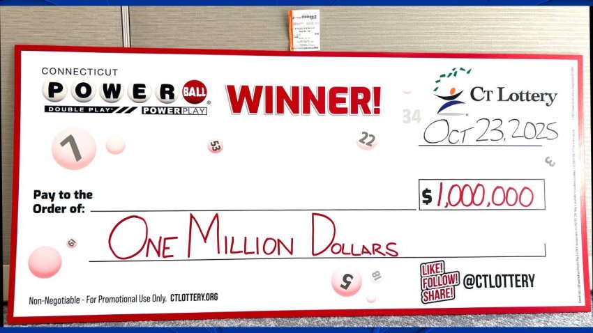Simsbury man gets $1 million Powerball birthday gift – NBC Connecticut
