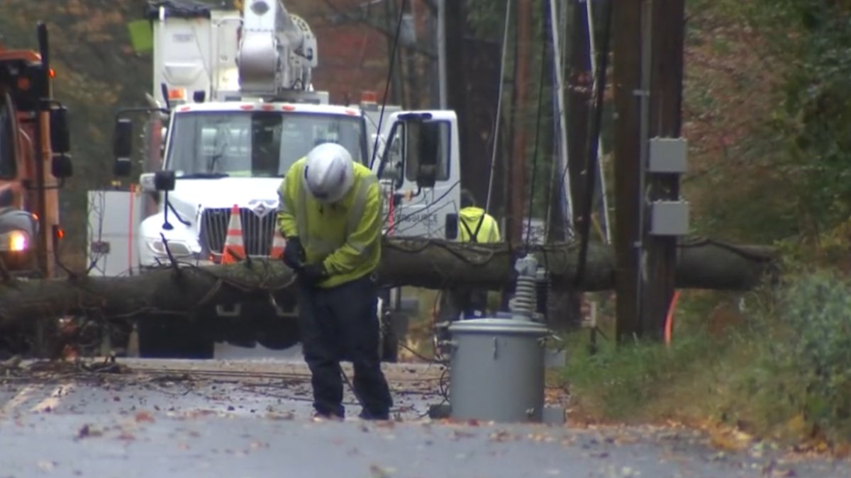 Thousands of power outages after nor’easter brings rain and gusty winds ...