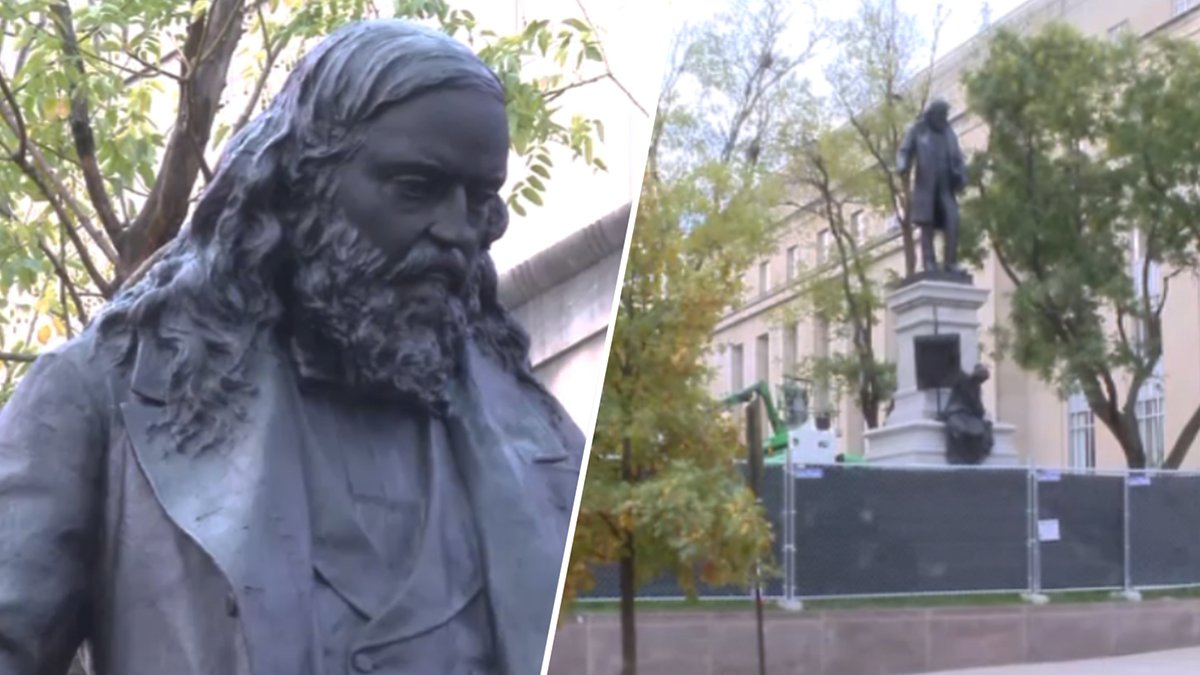 Confederate general statue toppled in 2020 is reinstalled in DC – NBC ...