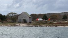 Stranded family rescued on Naushon Island, MA after boat fire – NBC ...