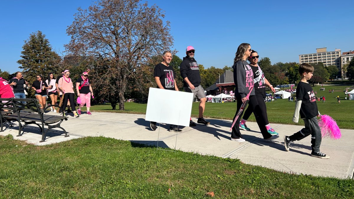 Breast cancer walk welcomes hundreds as it moves to Bushnell Park – NBC ...