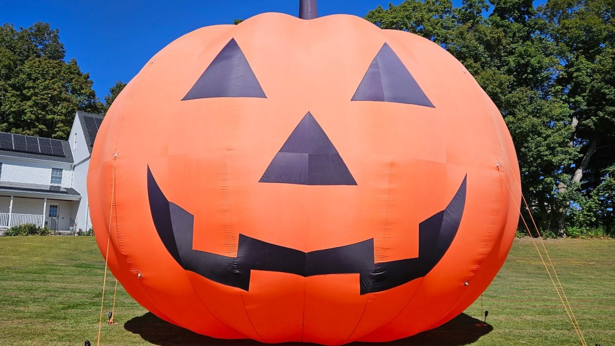 Beloved giant pumpkin deflates, but community rallies to bring it back ...
