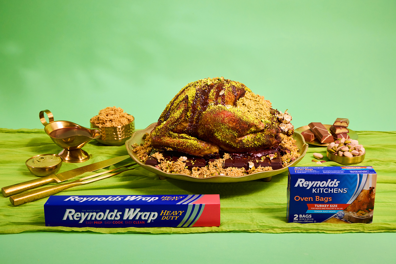 Reynolds debuts Dubai Chocolate Turkey recipe for Thanksgiving – NBC ...