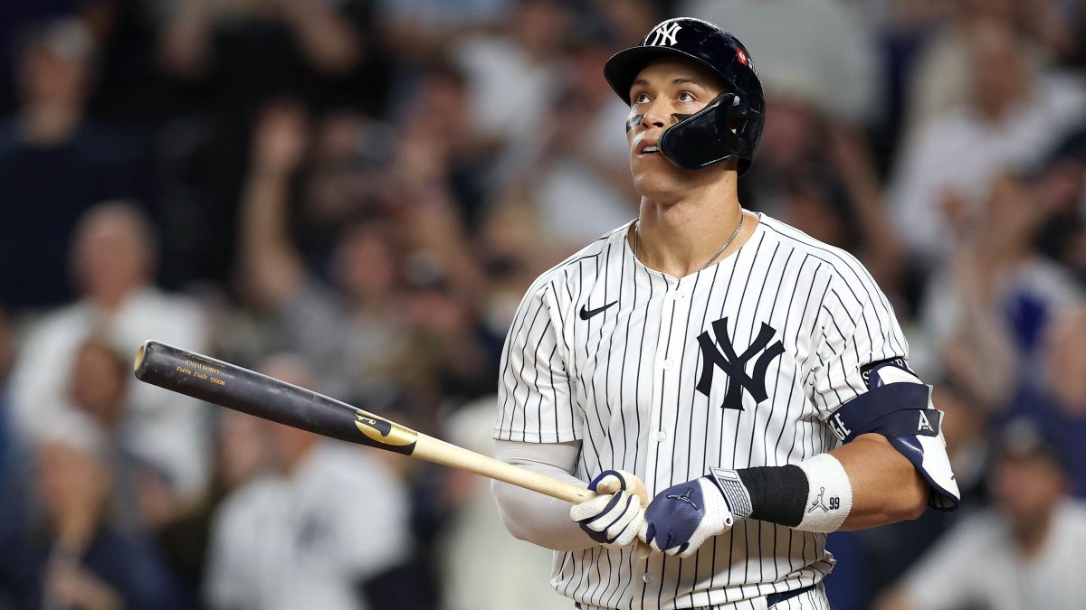 Yankees’ Aaron Judge wins AL MVP award over Mariners’ Cal Raleigh – NBC ...
