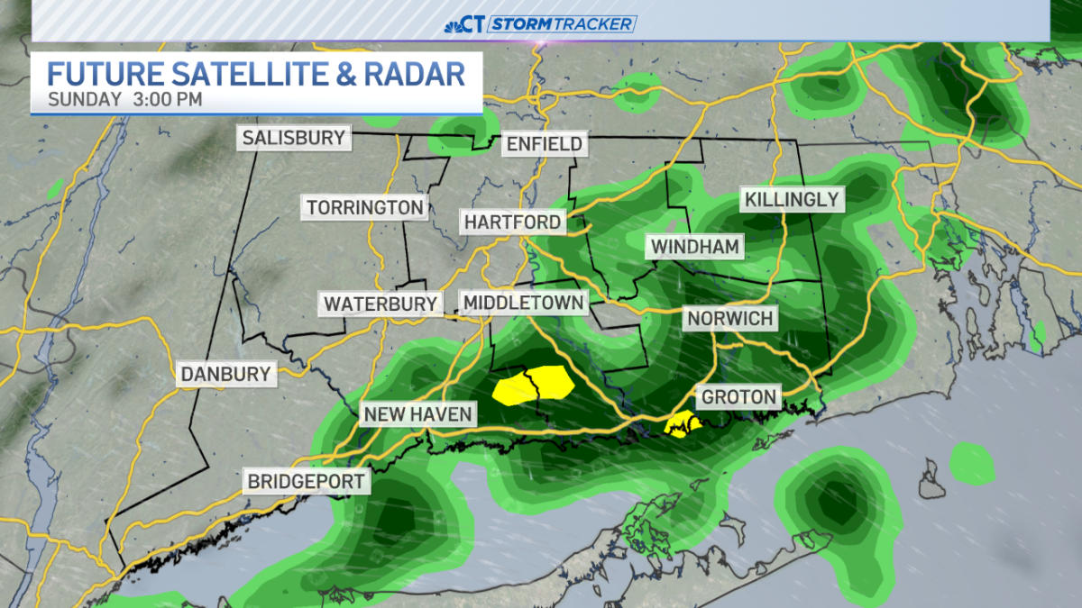 Showers possible Sunday and Monday before a cool down – NBC Connecticut