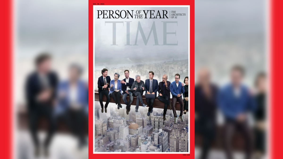 Time magazine’s 2025 Person of the Year: The architects of AI – NBC ...