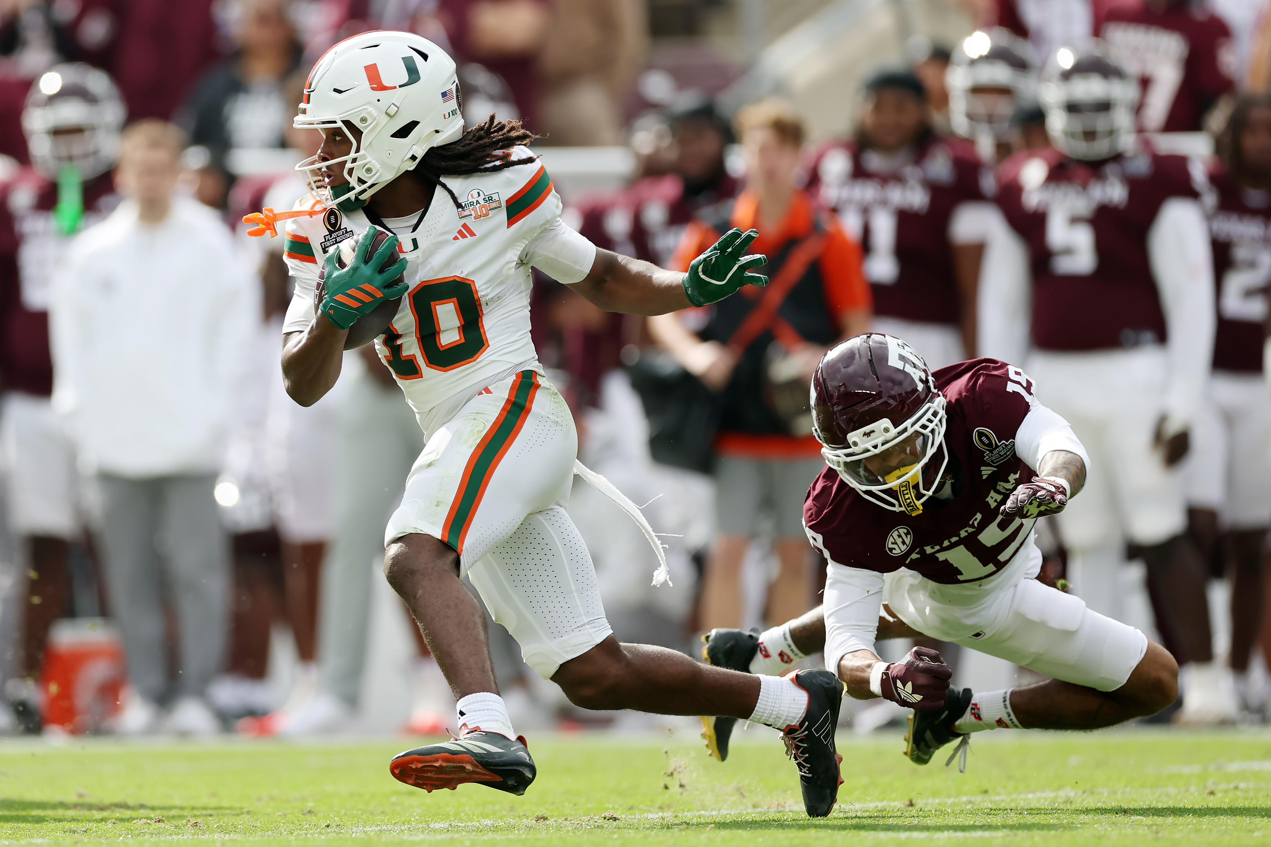 Miami freshman scores game-winning touchdown to defeat Texas A&M – NBC ...
