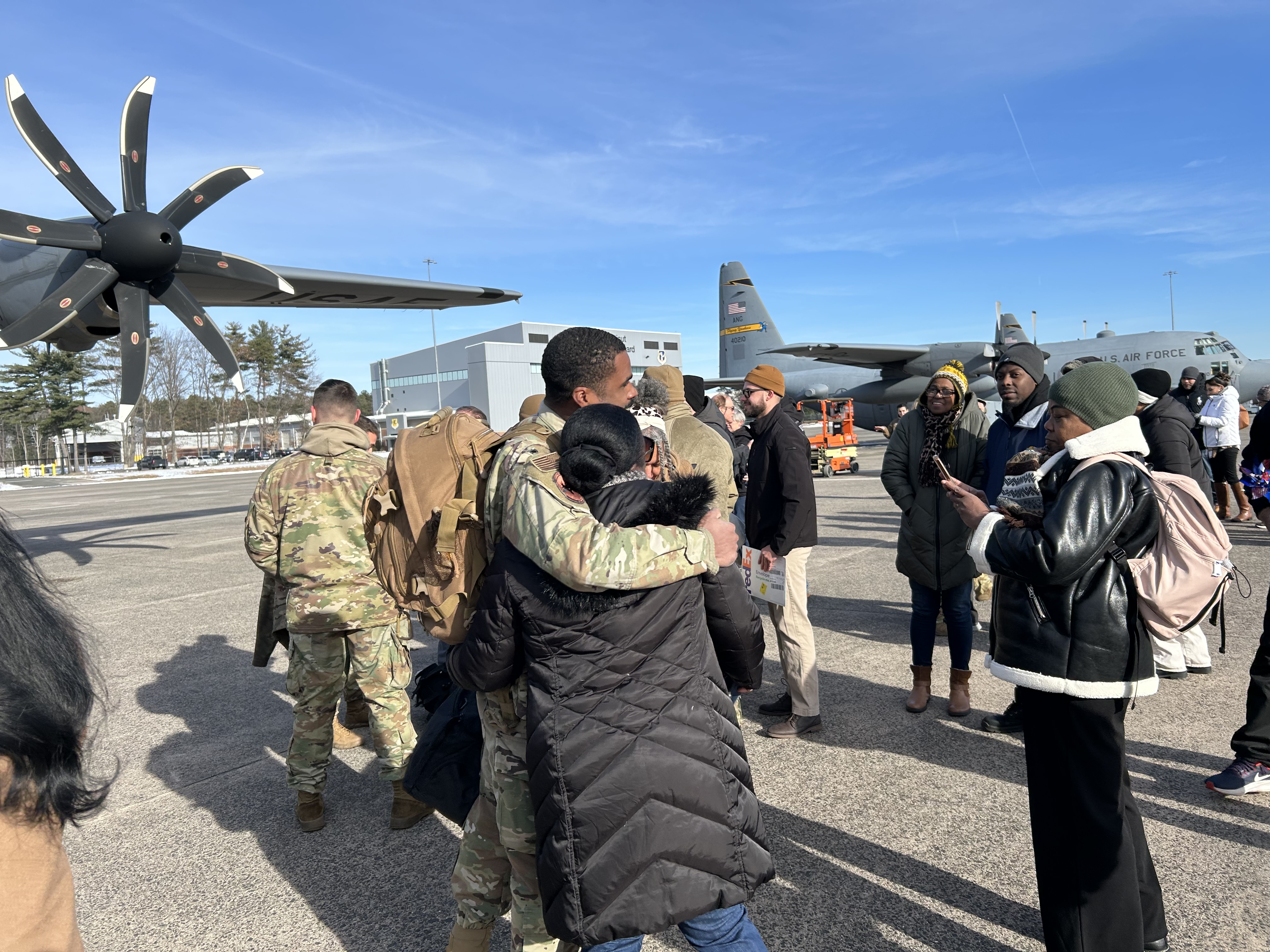 100 Connecticut Air National Guard members return home after operation in Djibouti – NBC Connecticut