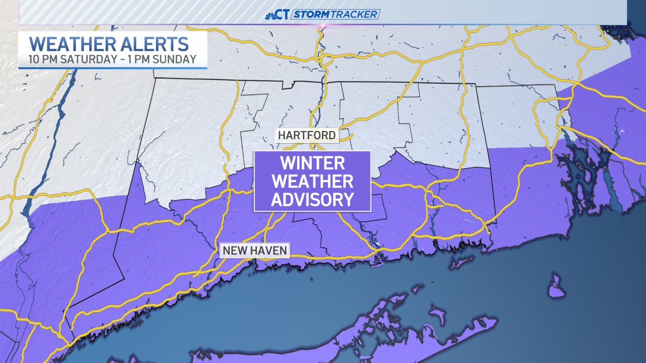Snow falls through Sunday morning – NBC Connecticut