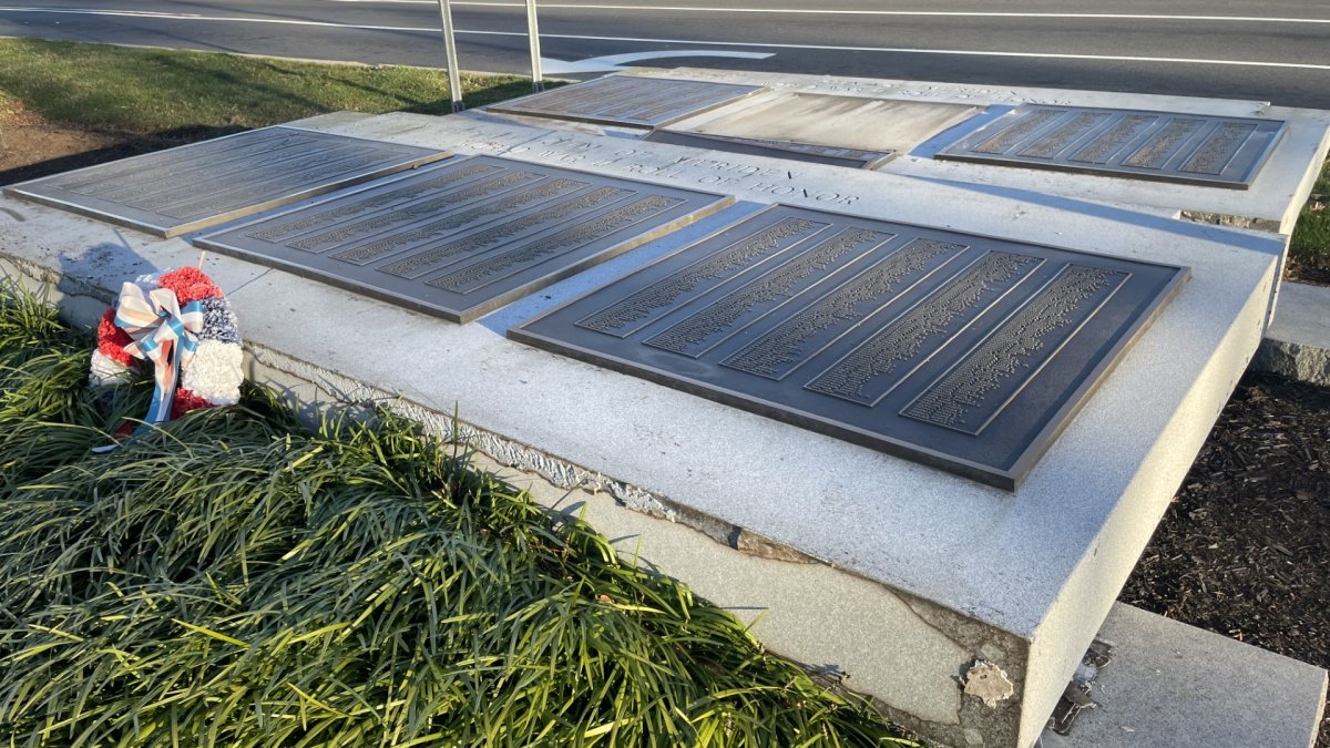 Meriden’s World War II monument damaged in crash – NBC Connecticut