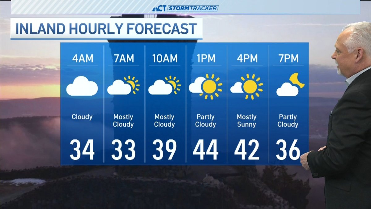 Early morning forecast for Jan. 22 – NBC Connecticut