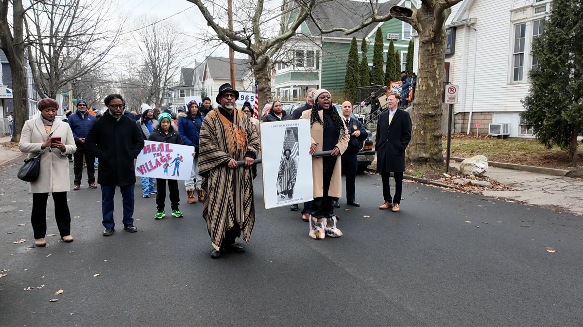 New Haven community participates in 56th annual Love March honoring MLK ...