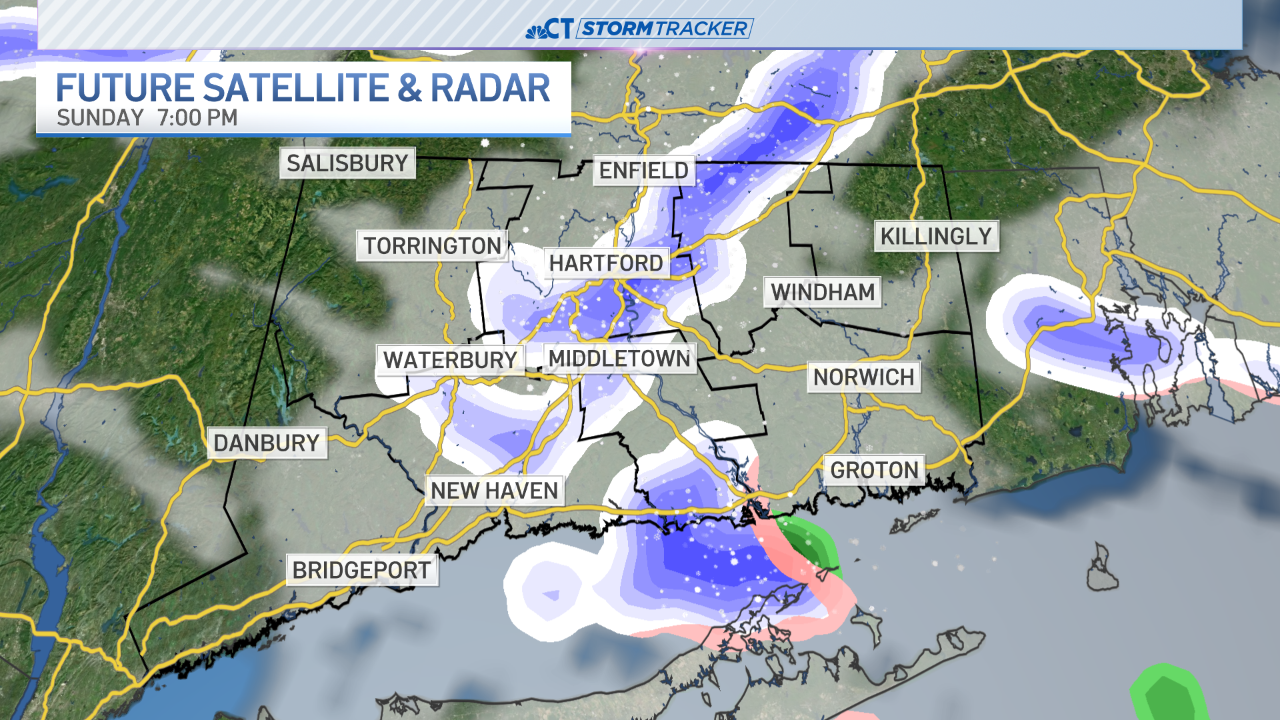 Becoming breezy with a few flurries late Sunday – NBC Connecticut