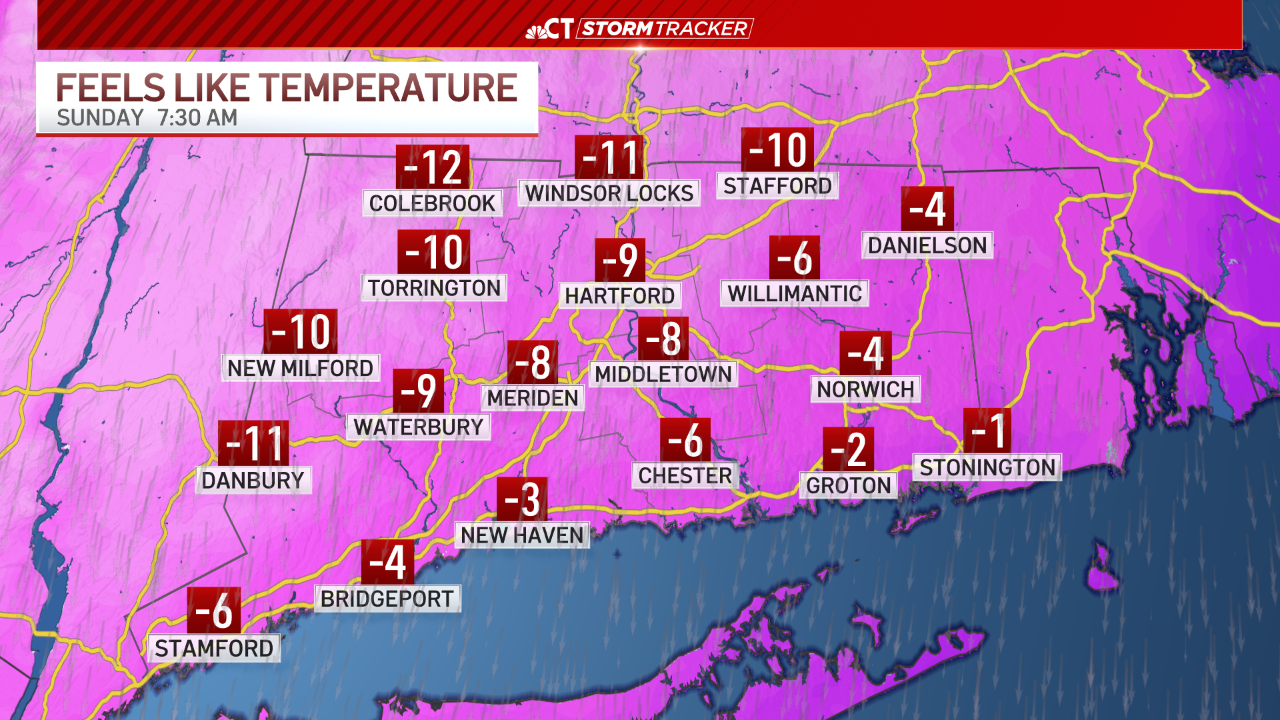 Another cold weekend as biting winds gradually return – NBC Connecticut