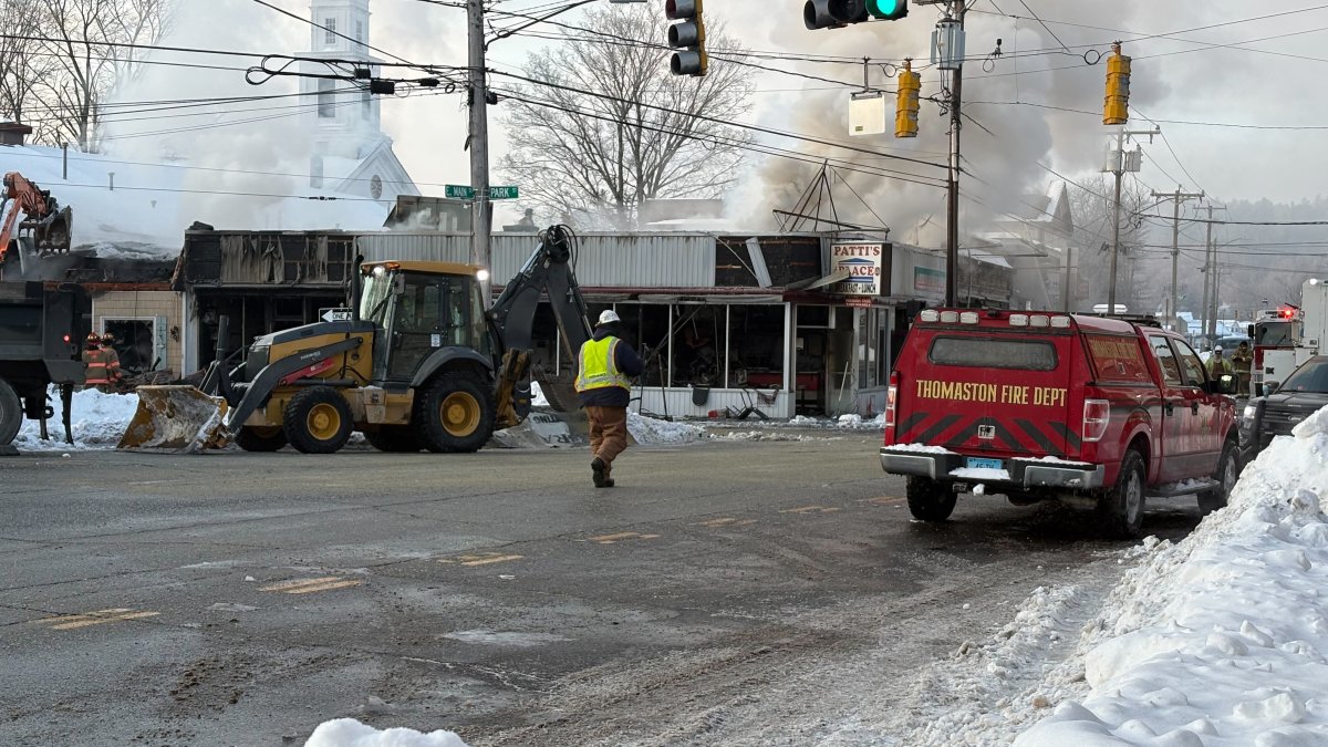Multiple businesses destroyed by major fire in downtown Thomaston – NBC ...