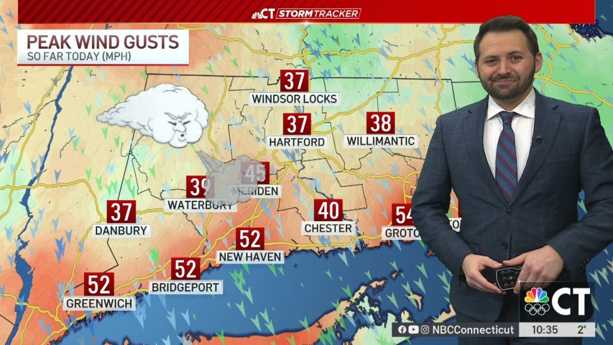 Overnight Forecast for Feb. 8 – NBC Connecticut