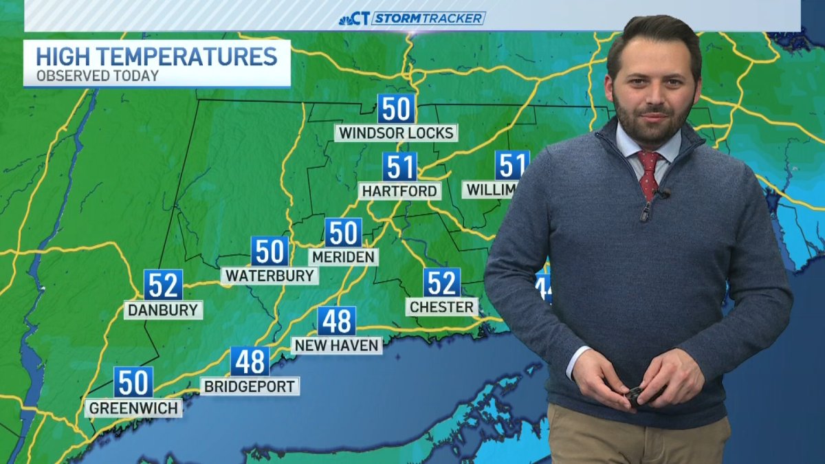 Overnight Forecast for March 1 – NBC Connecticut