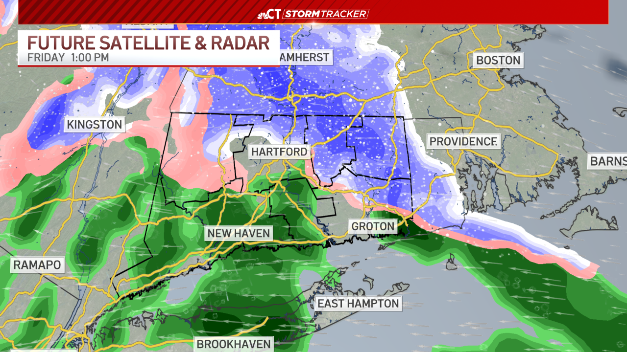 Wintry mix will cause slick spots in parts of the state Friday – NBC ...