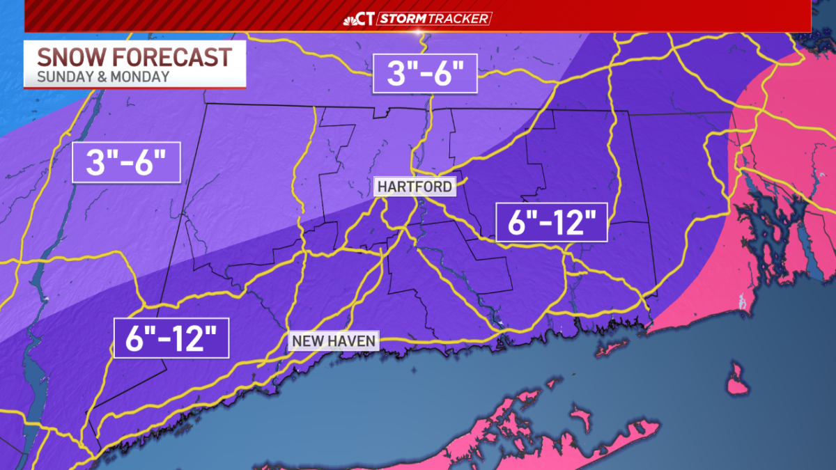 Nor’easter brings heavy snow and strong winds Monday – NBC Connecticut