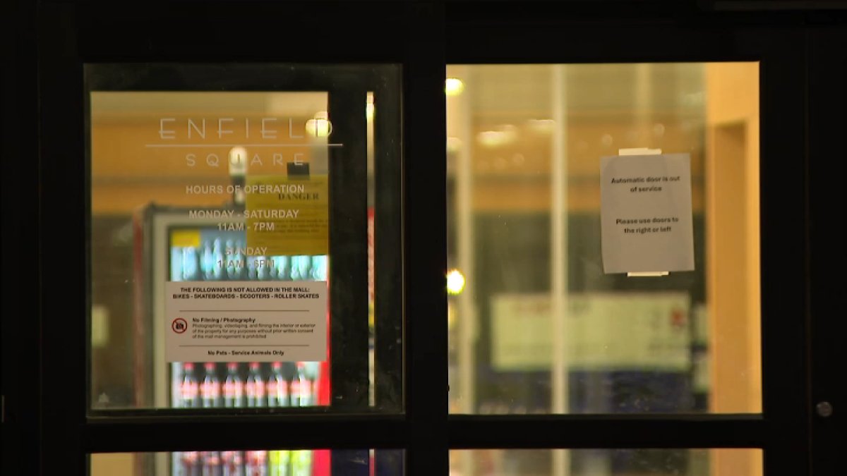 Part of Enfield Square Mall closed over safety concerns over sprinkler ...
