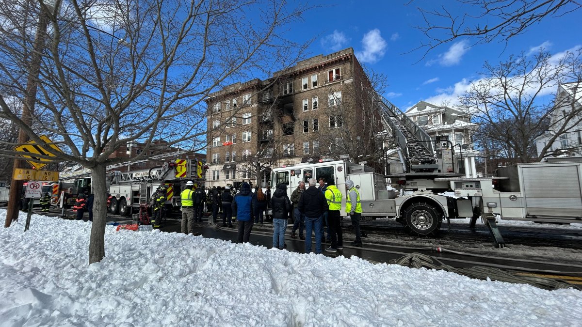 More than 20 people displaced as crews battle fire in New Haven – NBC ...