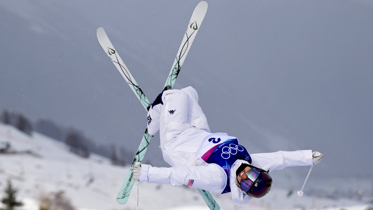 Redding’s Olivia Giaccio third after qualifying in women’s moguls – NBC ...