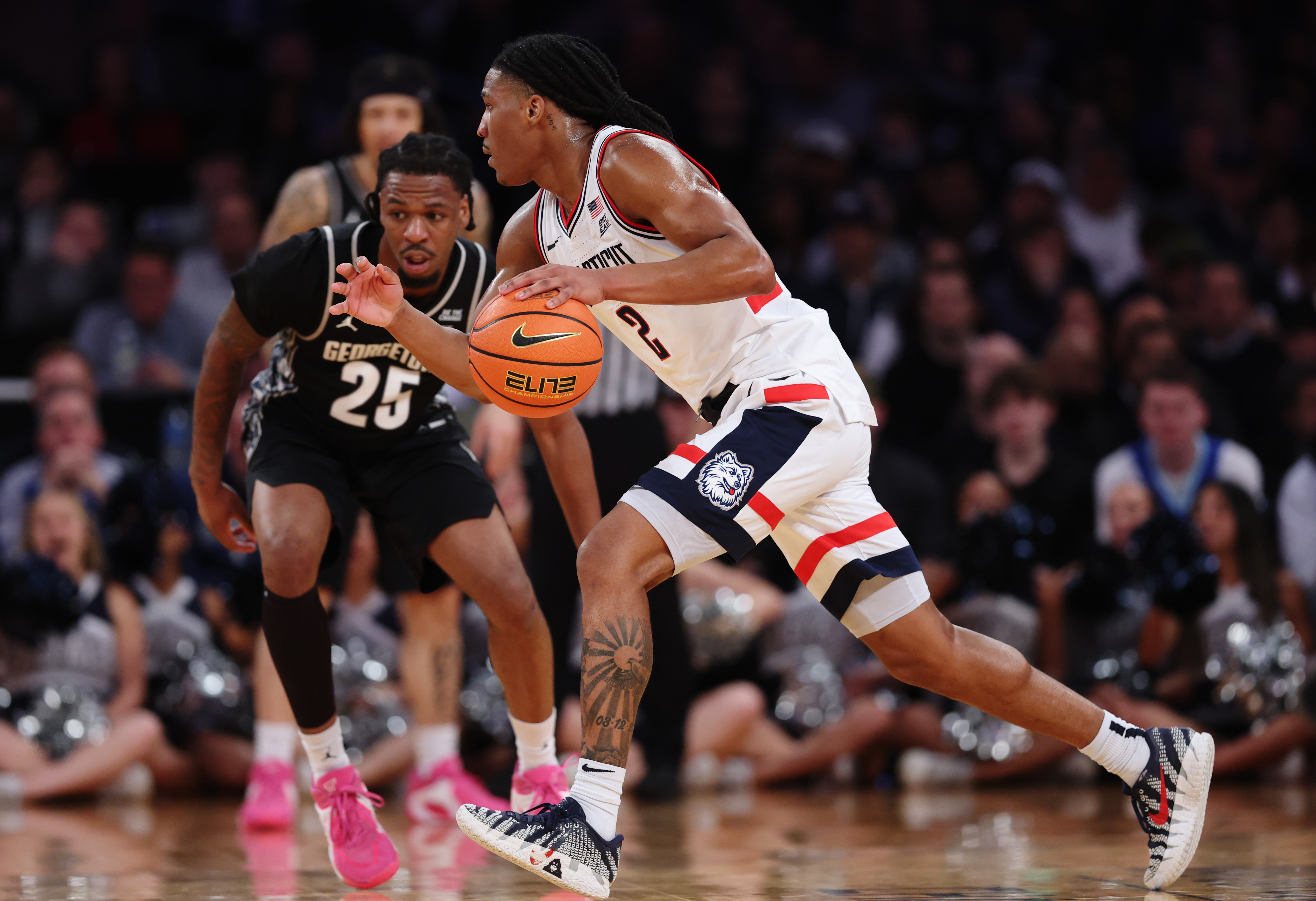 No. 6 UConn beats Georgetown 67-51 to set up a Big East final clash ...