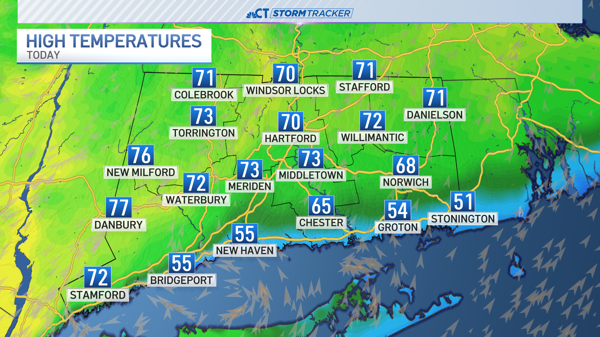 State hits record warmth on Tuesday – NBC Connecticut