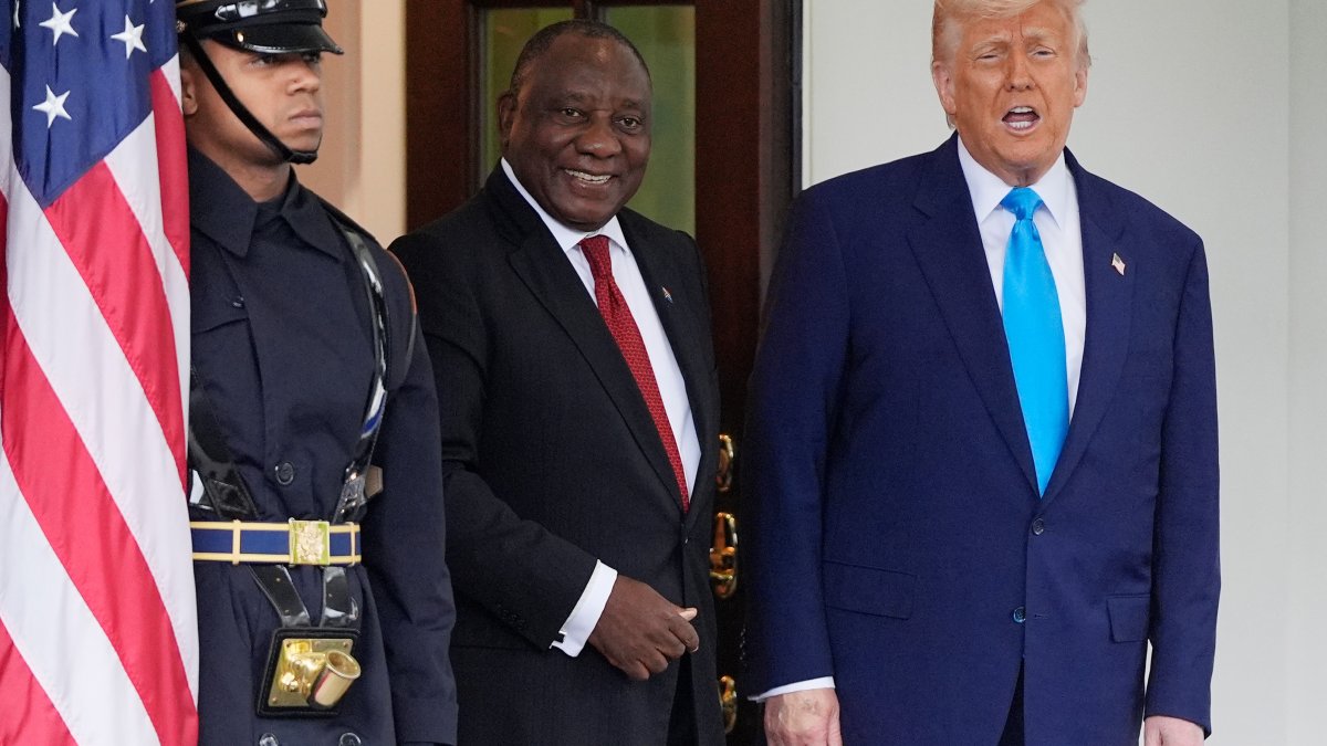 Trump raises U.S. refugee cap, but only for white South Africans – NBC ...