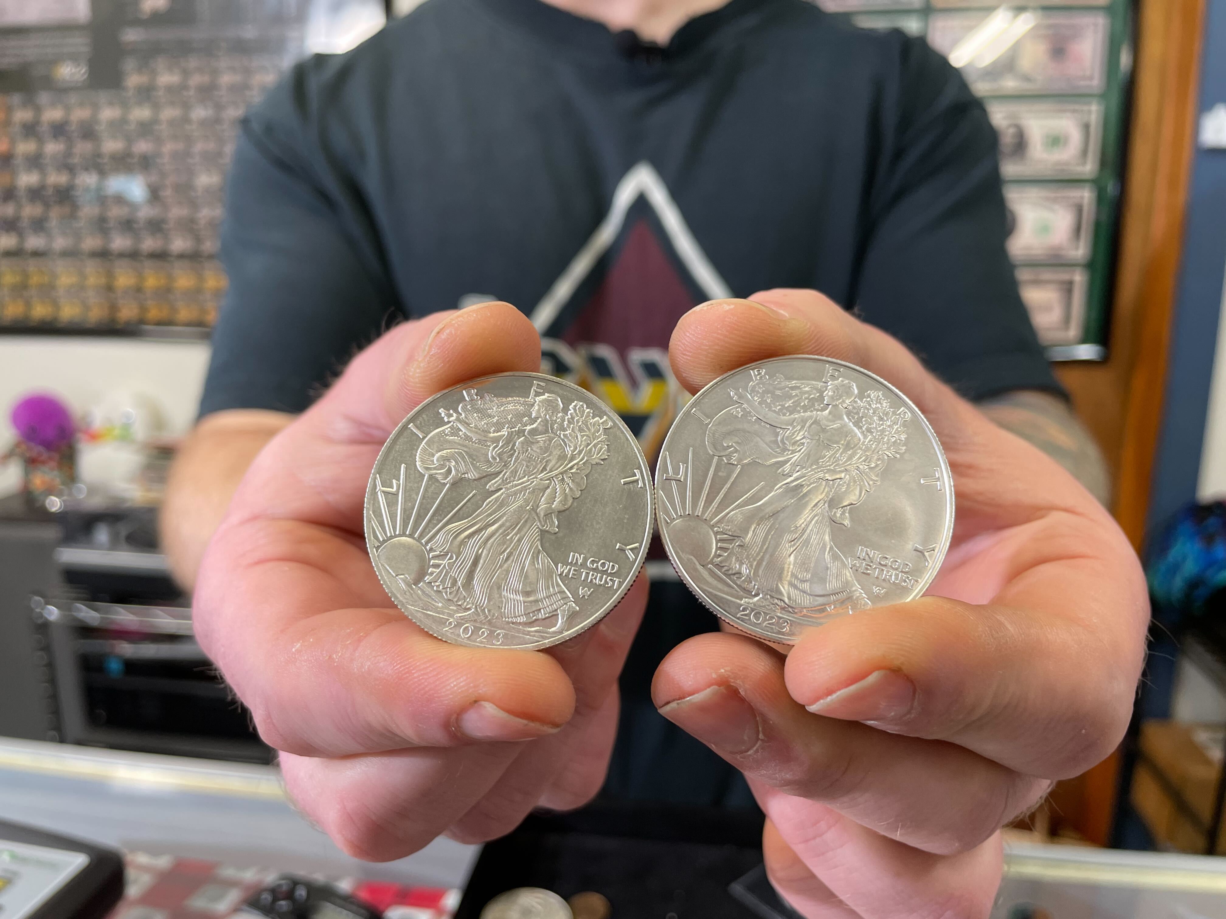 We tested silver coins bought on eBay, and they were all fake – NBC ...